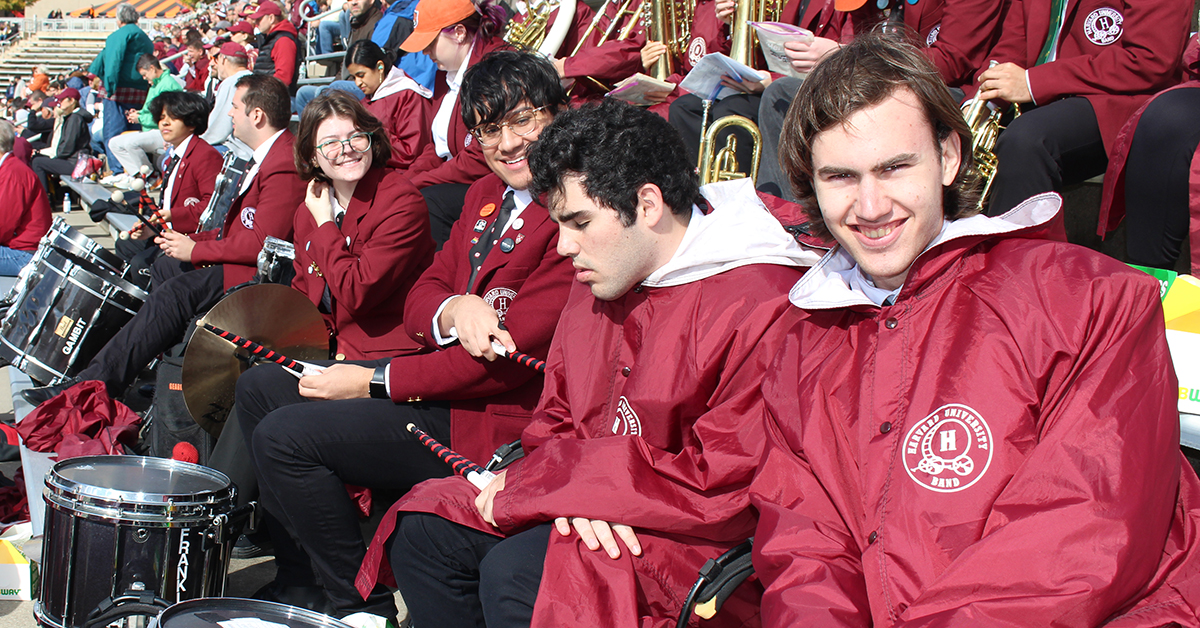 Harvard at Princeton - 2023 - Harvard University Band